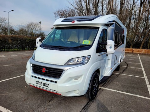 2018 Burstner Nexxo T720 Sovereign 2.3 Fiat Manual 4 Bert...